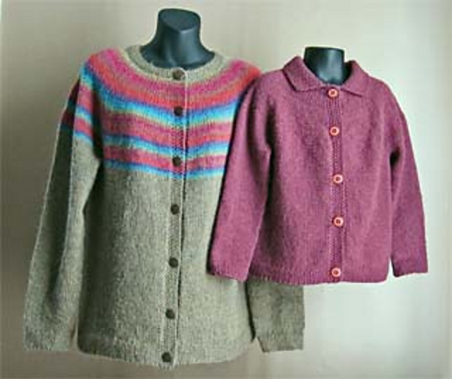 Ravelry: My First Top-Down Cardigan (SW-042) pattern by Lisa Carnahan
