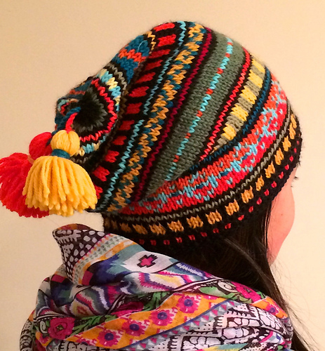 Ravelry: Native Language Hat pattern by Lisa McFetridge