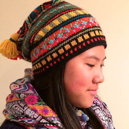 Ravelry: Native Language Hat pattern by Lisa McFetridge