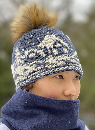 Ravelry: Silent Snow Hat pattern by Lisa McFetridge