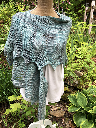 Ravelry: Levity Shawl pattern by Kelly McClure