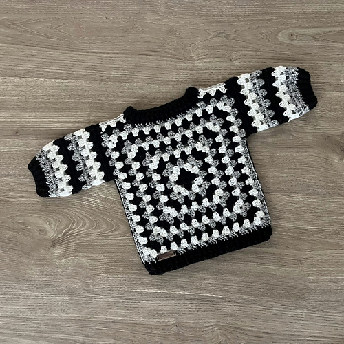 Ravelry: Granny Square Sweater pattern by Lisa Boyd