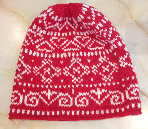 Ravelry: Slovak Folklore Cap pattern by Lisa McFetridge