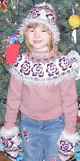 Ravelry: Rose Yoke Sweater pattern by Lissa Walker