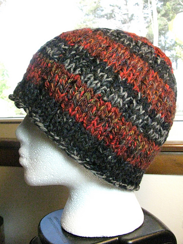 Ravelry: the Player: Ribbed Hat pattern by Bonne Marie Burns