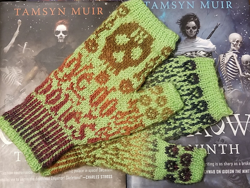 I created an alt / goth / punk knitting pattern collection for anyone ...