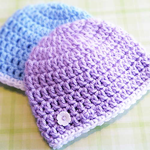 Ravelry: Super Simple Newborn Beanie pattern by Rebecca Langford