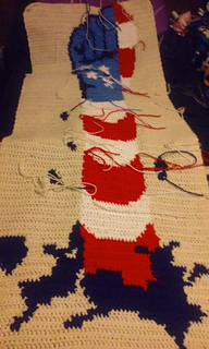 Ravelry: Fight for Freedom 70x140 pattern by Del Guzzo Designs
