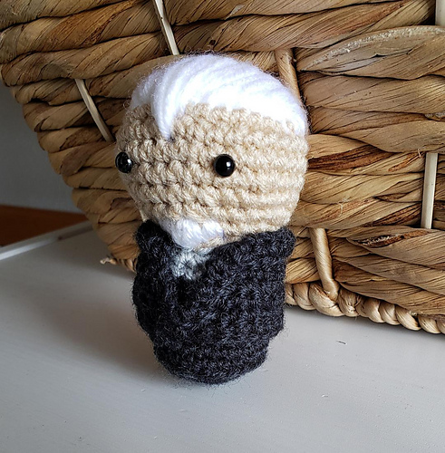 Ravelry: Hadestown Amigurumi Series - Hades pattern by Cara Johnson