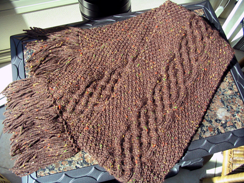 Ravelry: Saxon Braid Scarf pattern by Janet Szabo
