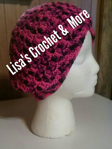 Ravelry: Pink Panther Slouch Hat pattern by Lisa Heflin