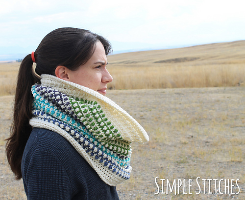 Ravelry: Little Textures Hooded Cowl pattern by Michelle Ferguson