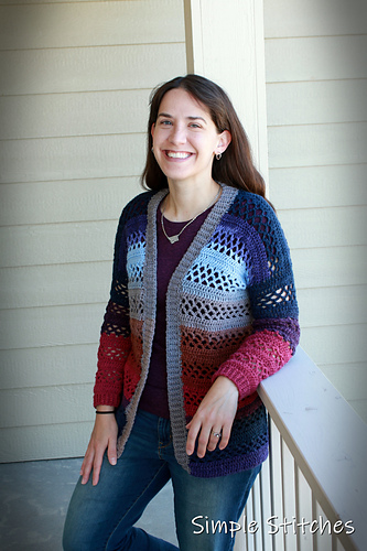 Ravelry: Magnolia Cardigan pattern by Michelle Ferguson