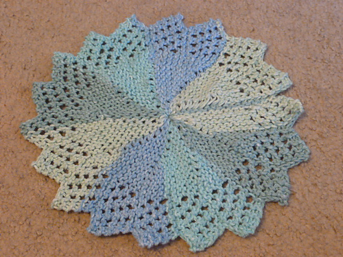 Ravelry: Lacy Round Cloth pattern by Rhonda White