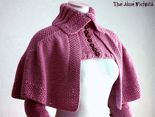 Ravelry: R. E. Linwëlin Mantelet pattern by L. M. Benjamin