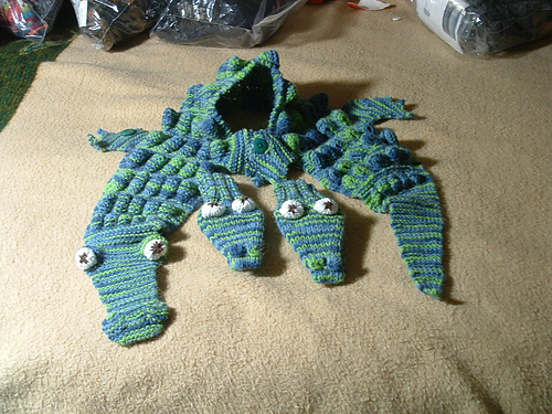 Ravelry: The One & Only Morehouse Alligator Scarf pattern by Morehouse ...