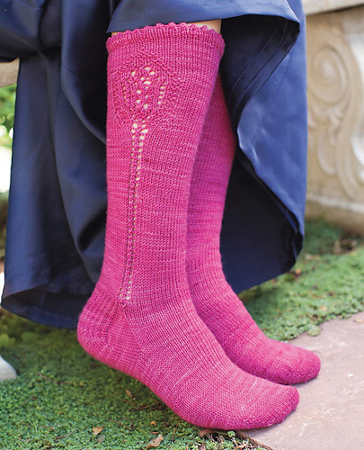 Ravelry: Mrs. Jenning's Country Stockings pattern by Alexis Di Gregorio