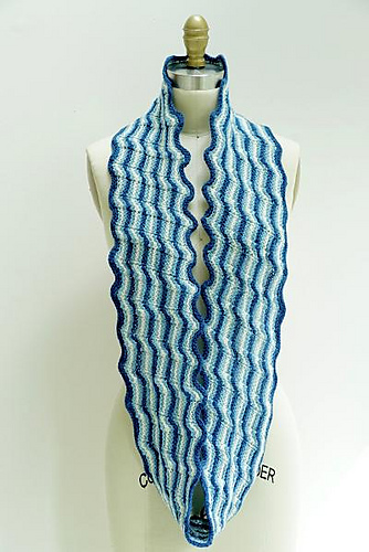 Ravelry: Gentle Waves Cowl pattern by Linda Perry