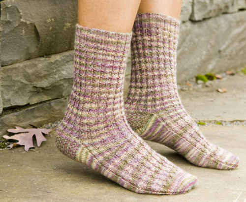 Ravelry: #193 Anne Mock Cable Twist Socks pattern by Patty Kahl