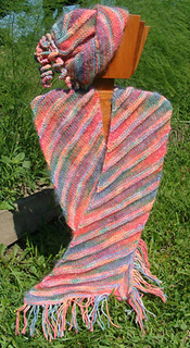 Ravelry: #203 Twirled Hat and Scarf pattern by P. Jaime Bennett
