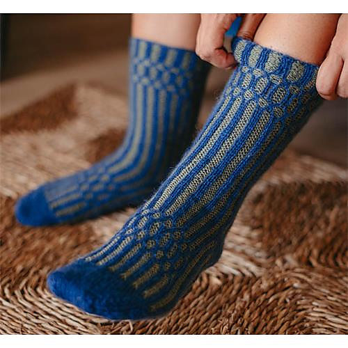 Ravelry: Calcetín Celosia pattern by Lola Logaro