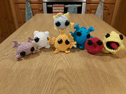 Ravelry: Erythrocyte, the red blood cell pattern by Nuria Álvarez