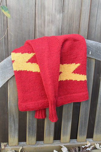 Ravelry: Zap! Sweater pattern by Catherine McMillan