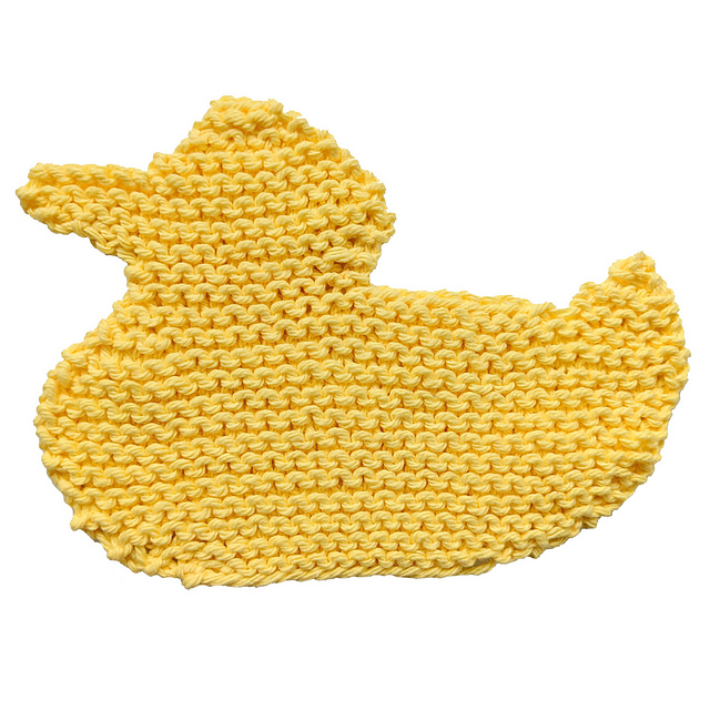 Ravelry: Duck Washcloth pattern by Melissa Eagan