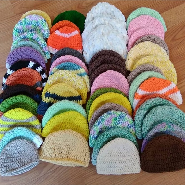 Ravelry: Micro Preemie, Preemie, and Newborn Hats pattern by Jessica ...