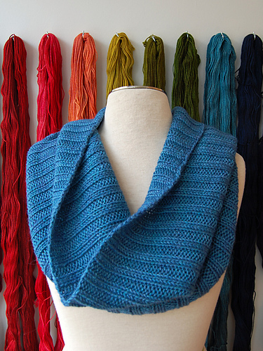 Ravelry: Canopy Ribbed Cowl pattern by Craig Rosenfeld