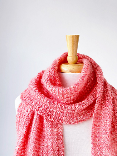Ravelry: Pink Lemonade Scarf pattern by Loop Designs