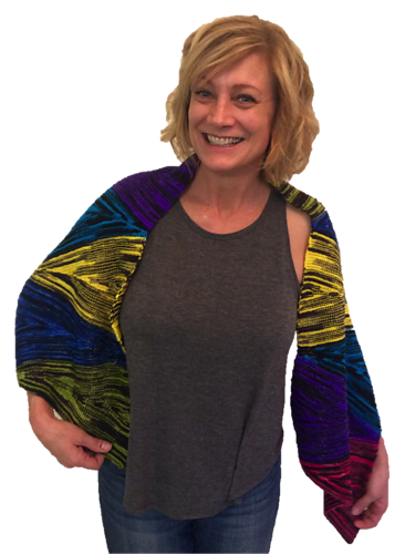 Ravelry: Zombie Shadows Outbreak Shawl pattern by Lorna Miser