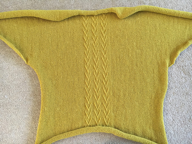 Ravelry: LouDoubleKnitter's Sweater ~ Sideways Knit