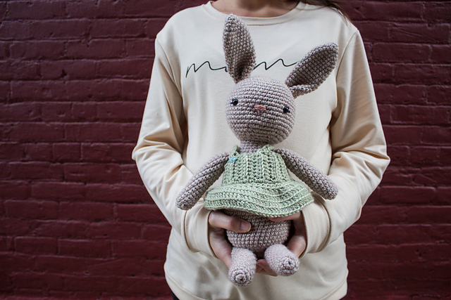 Ravelry: Boho Bunny Stuffed Animal pattern by Kendall Waltz