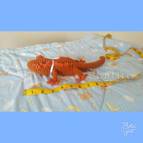 Ravelry: Crested gecko plush pattern by Beth Mulligan of Skyfire Creations