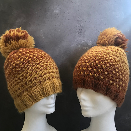 Ravelry: Knits for Two Chunky Hats pattern by Michelle Gregory