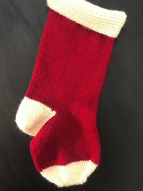 Ravelry: Simply the Simplest Christmas Sock pattern by Michelle Gregory