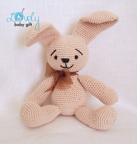 Ravelry: Bunny Stuffed Animal pattern by Viktorija Dineikiene