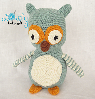 Ravelry: Owl stuffed toy crochet pattern pattern by Viktorija Dineikiene