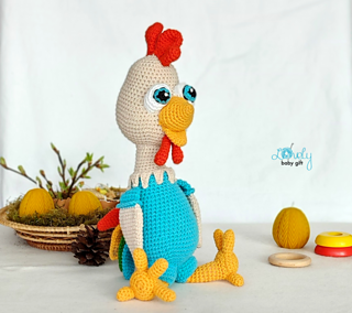 Ravelry: Rooster Amigurumi Pattern pattern by Viktorija Dineikiene