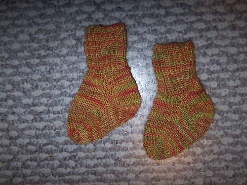 Ravelry: Basic Baby Socks pattern by Edie Eckman
