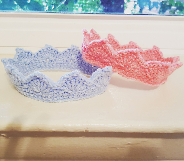 Ravelry: Little Crocheted Crown pattern by Maize Hutton