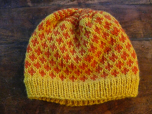 Ravelry: First Time Fair Isle Cap pattern by Wendy Ellis