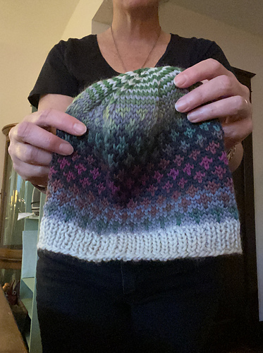 Ravelry: First Time Fair Isle Cap pattern by Wendy Ellis