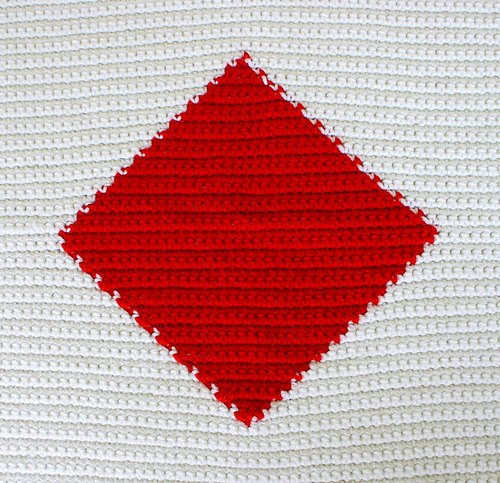 Ravelry: Ace of Diamonds afghan pattern by Alaina Smith