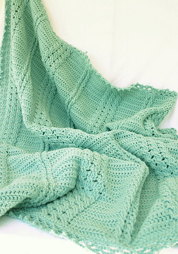 Ravelry: Thick and Thin Cables Afghan pattern by Alaina Smith