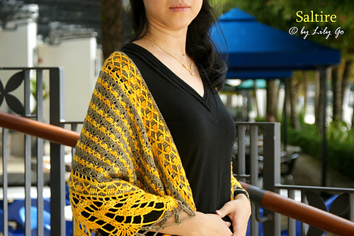 Ravelry: Saltire pattern by Lily Go