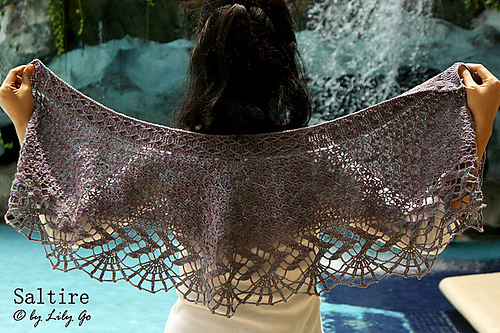 Ravelry: Saltire pattern by Lily Go