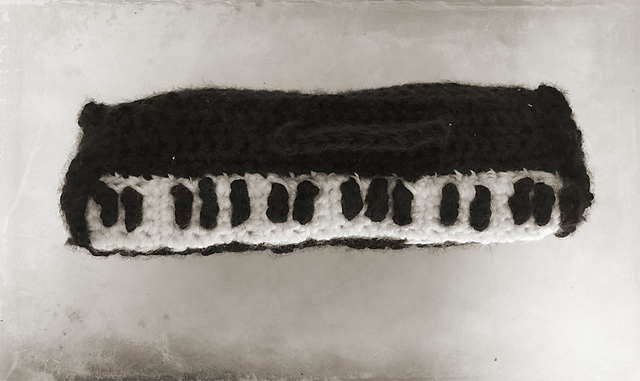 Ravelry: Crochet Keyboard Piano pattern by Linnea Rylander