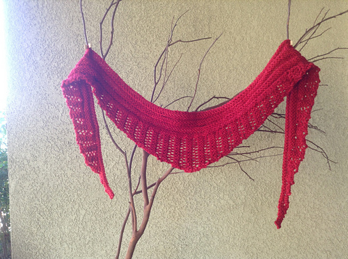 Ravelry: Gallatin Scarf pattern by Kris Basta - Kriskrafter, LLC